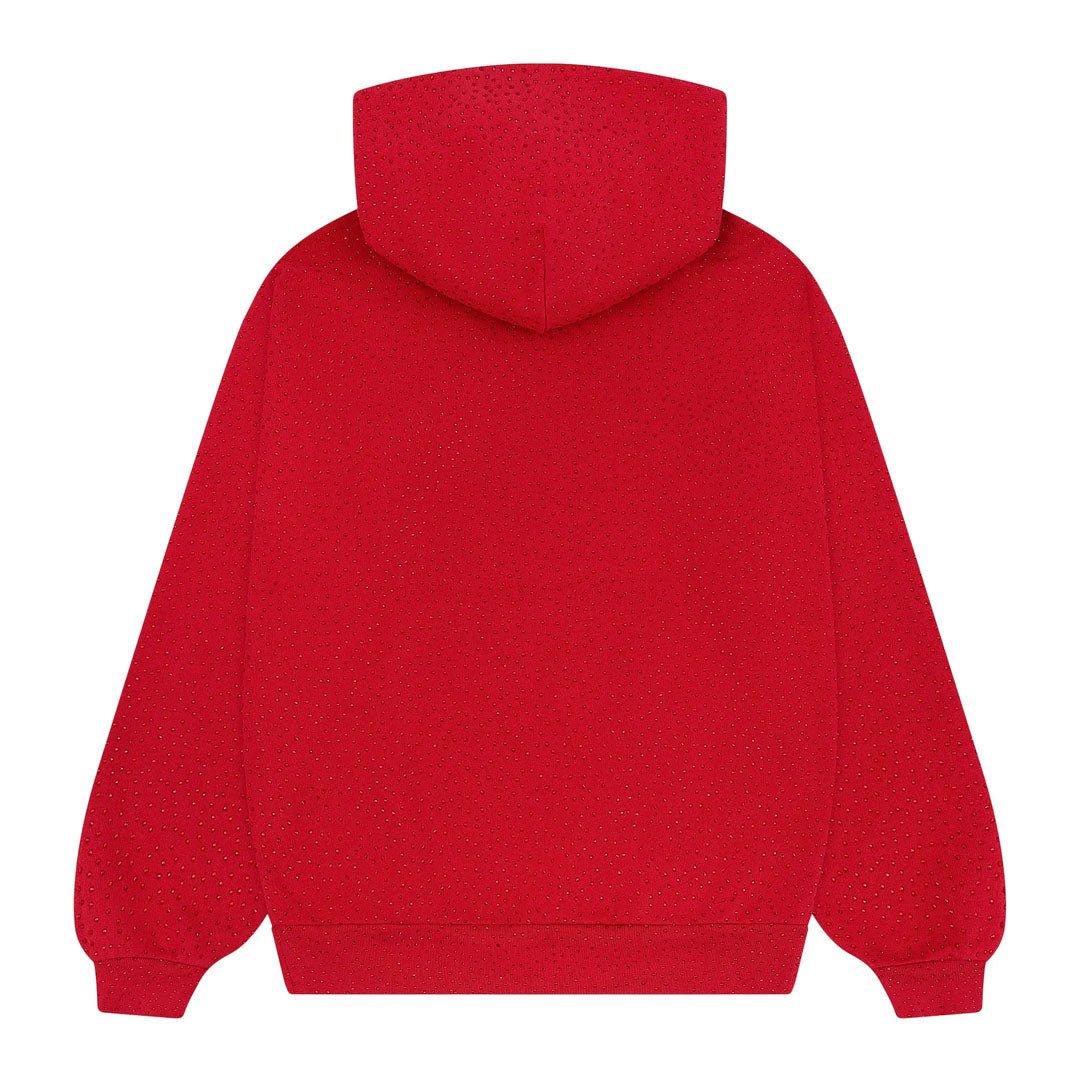 Sp5der VVS Gemstone Hoodie Red – ReservedHollywood