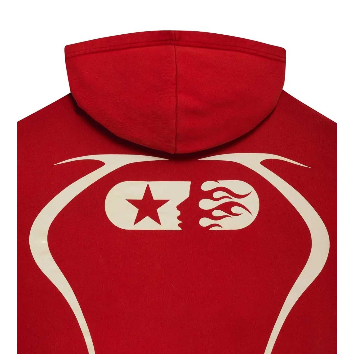 HELLSTAR SPORTS HOODIE RED – ReservedHollywood