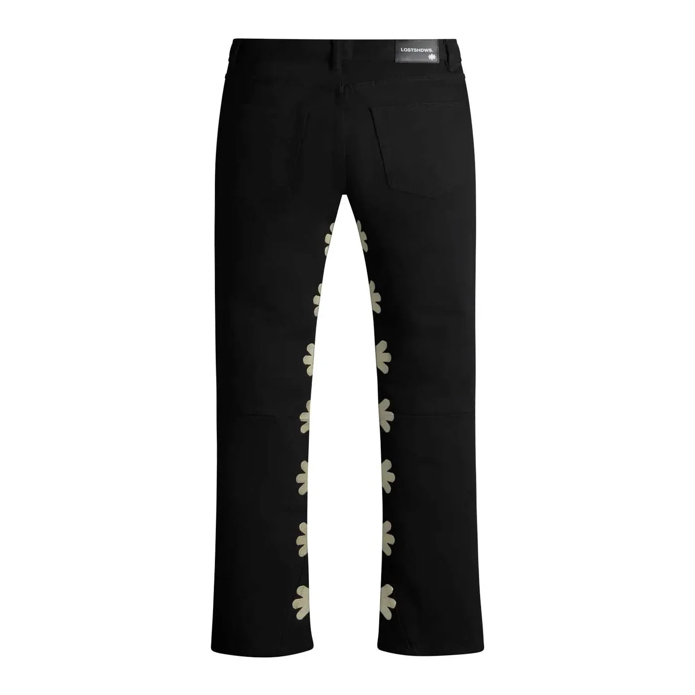 Lost Shdws Denim Jeans Black/Bone – ReservedHollywood