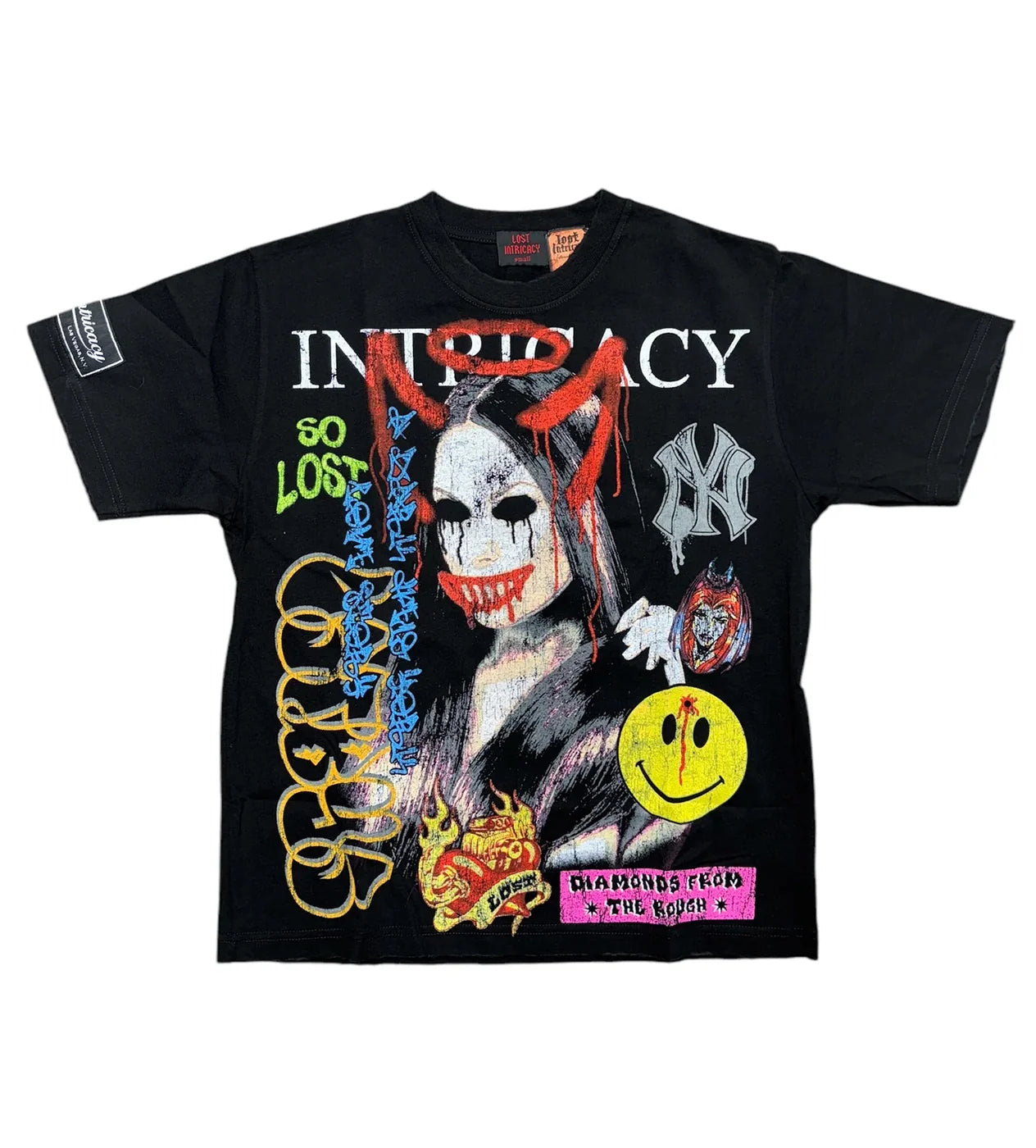LOST INTRICACY FRONT PAGE MAG TEE Black – ReservedHollywood